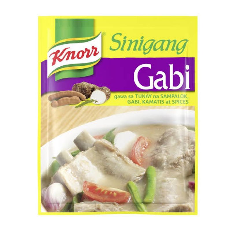 Knorr Sinigang sa Sampalok Mix Original or Gabi 44 g / 1 PACK | Shopee ...