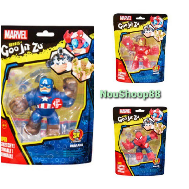 Goo Jit Zu marvel S2 hero - Goo Jit Zu Kids Toys original marvel ...