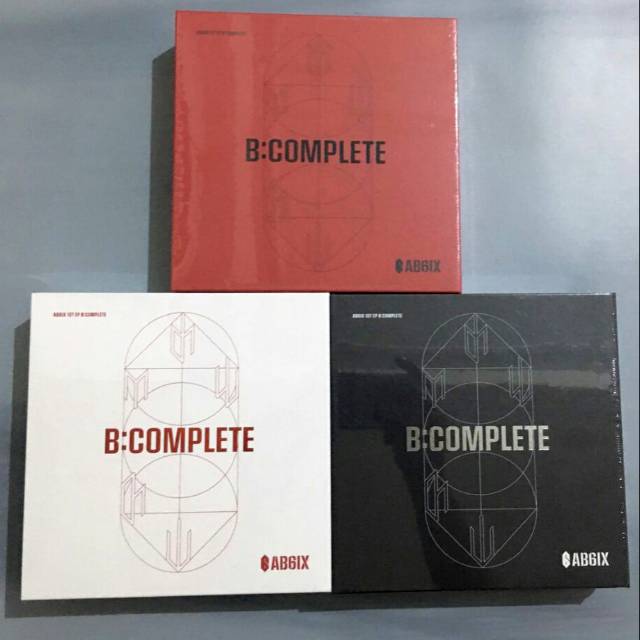 Ab6ix - B:COMPLETE (S Ver. + I Ver. + X Ver.) | Shopee Singapore