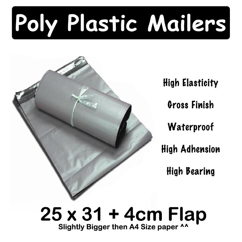 A4 Size Gray Gross Polymailer | Shopee Singapore