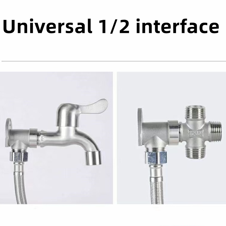 Bathroom faucet accessories shower faucet interface 1/2 "transfer 3/4 ...