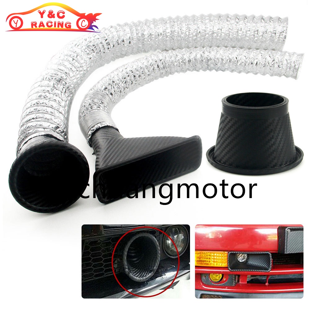 Modified Air Inlet Carbon Fiber Pattern Air Inlet Air Outlet Car ...