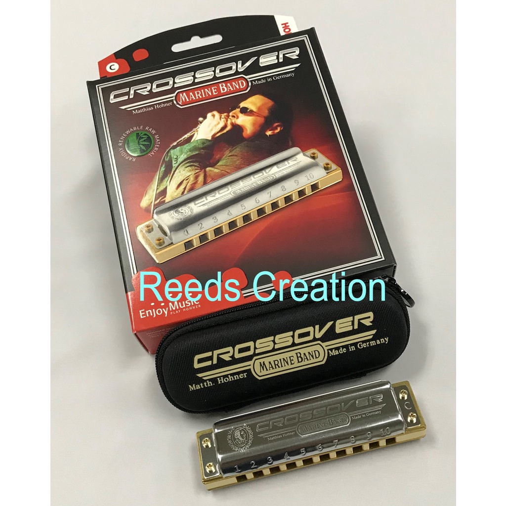Hohner Harmonica Marine Band Crossover. Made in Germany | Shopee Singapore
