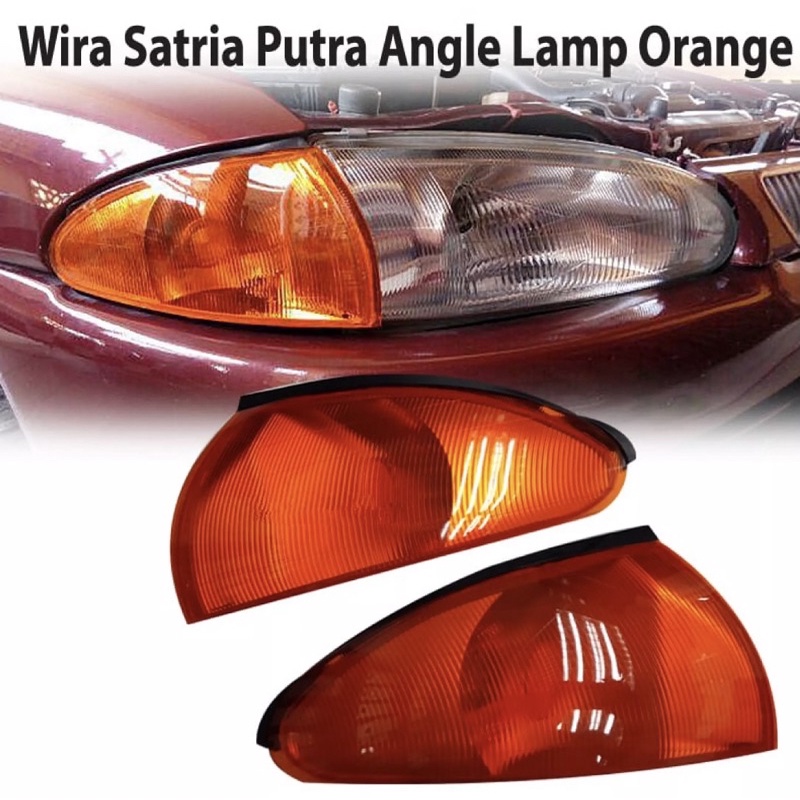 WIRA SATRIA PUTRA SIGNAL OREN PUTIH WHITE SIDE CORNER LIGHT ORANGE TURN ...
