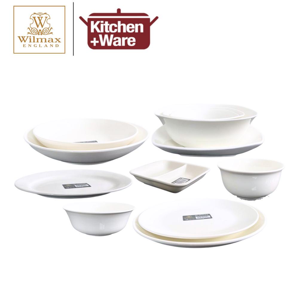 WIlmax Porcelain Tableware Set / High Quality Dining Plate, Bowl, Oval ...