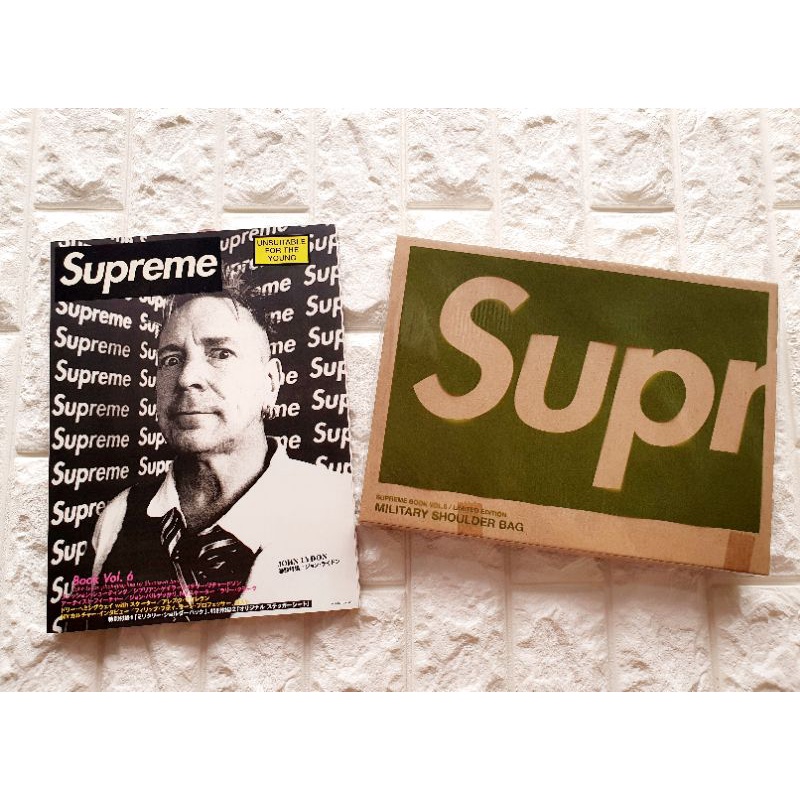 Limited Edition Supreme Book Vol 6 Collection With Stickers & Tote Bag ...