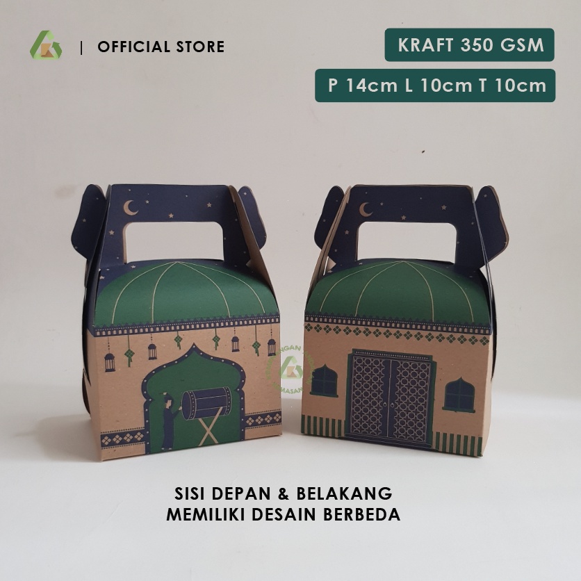 Gable Box Lebaran/Box Hampers Idul Fitri/Parcel Hari Raya (Must Buy ...