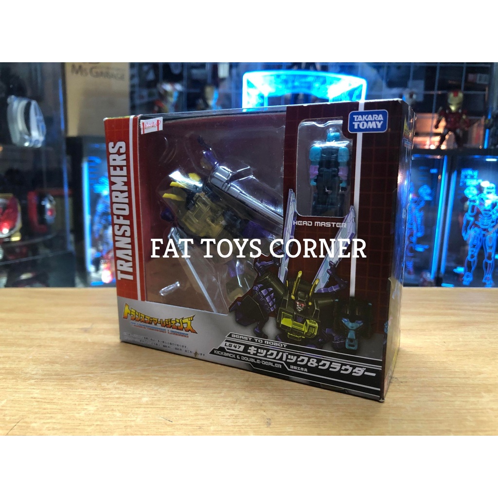 Transformers Legends Series LG47 Kickback & Clouder | Shopee Singapore