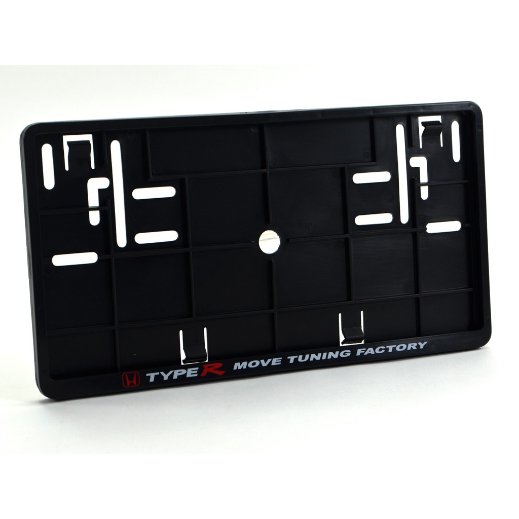 HONDA TYPE-R MOVE TUNING FACTORY DOUBLE ROW VEHICLE REGISTRATION PLATE ...