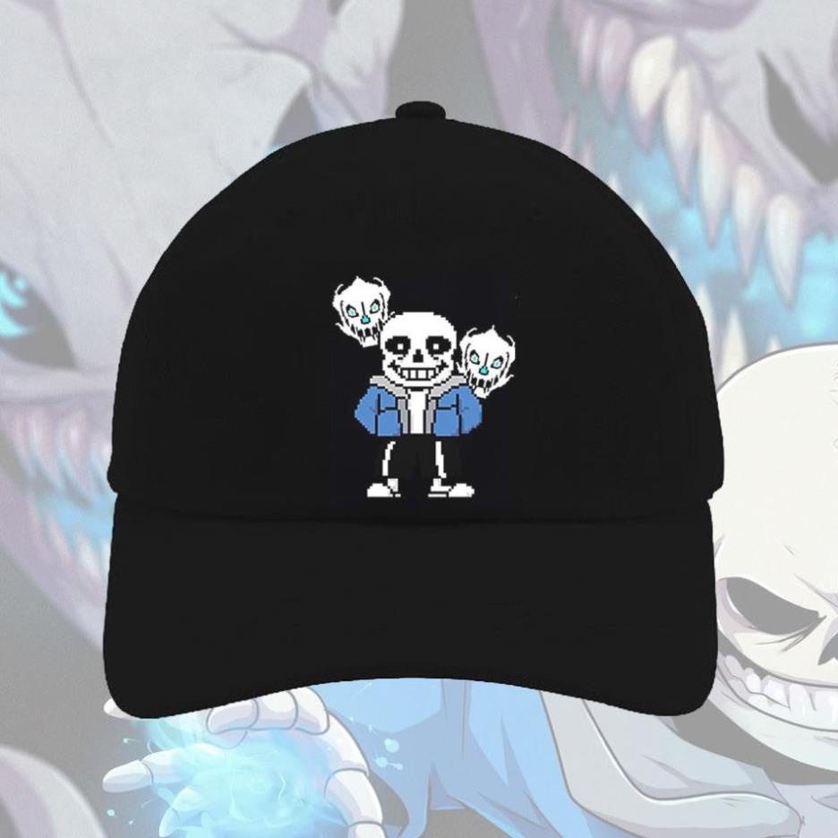 DEL HOT - Hat printed with Undertale game, unique baby Sans character ...