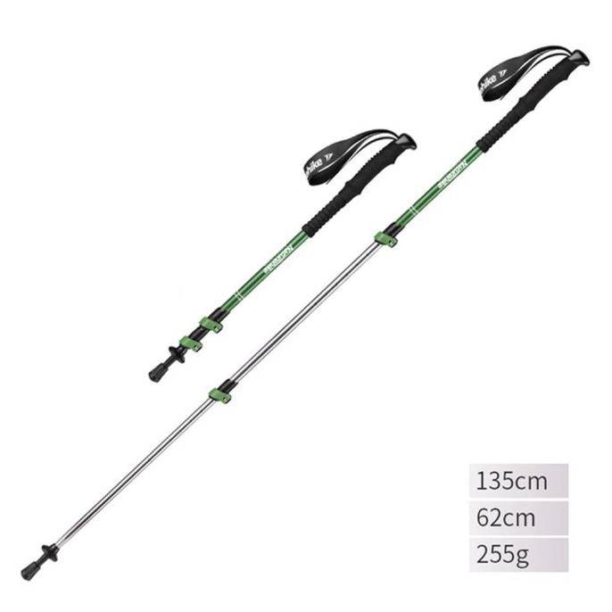 Naturehike Trekking Pole 3-Node ST01 Stainless Steel. | Shopee Singapore