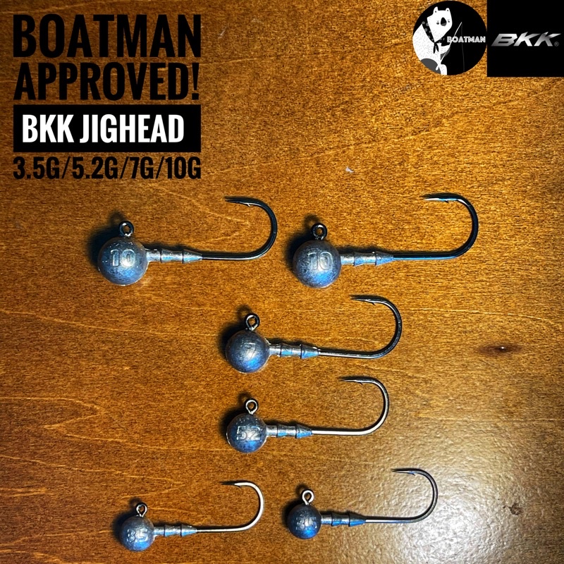 Boatman BKK jig head 20pcs pack hook | Shopee Singapore