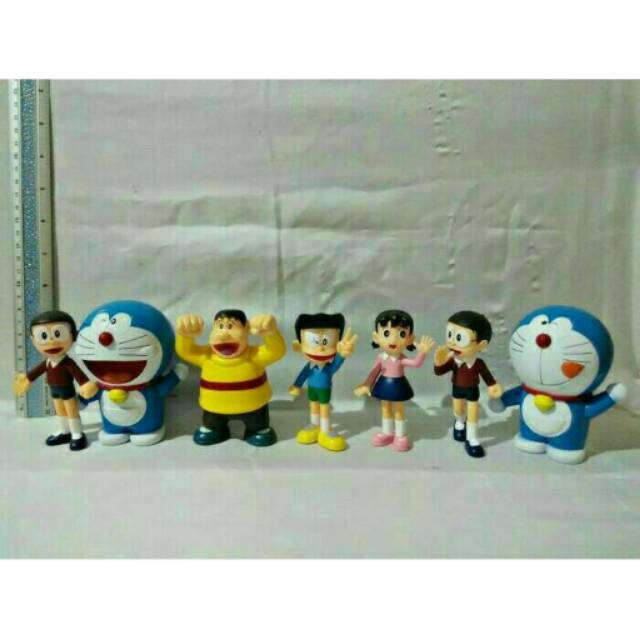 Doraemon nobita shizuka suneo giant Cake Decoration figure Toy | Shopee ...