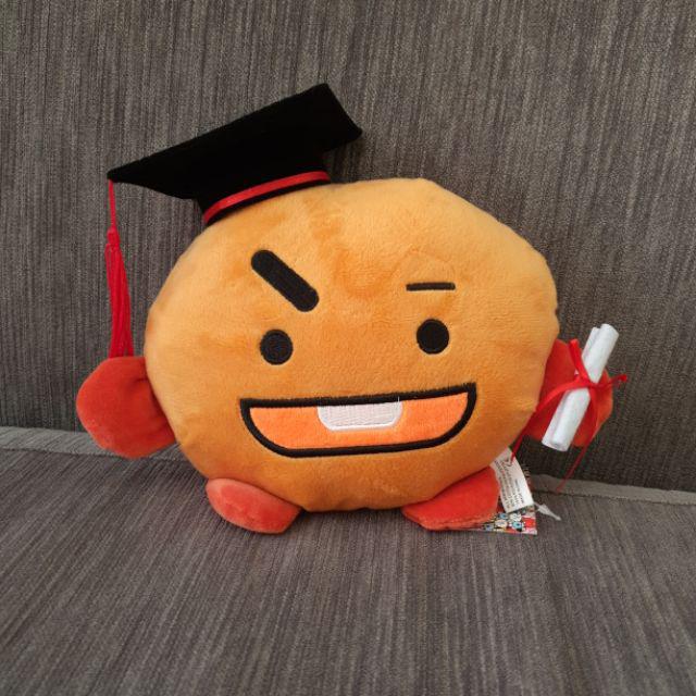 BN 20-27cm BTS BT21 Graduation bear grad bear plush | Shopee Singapore