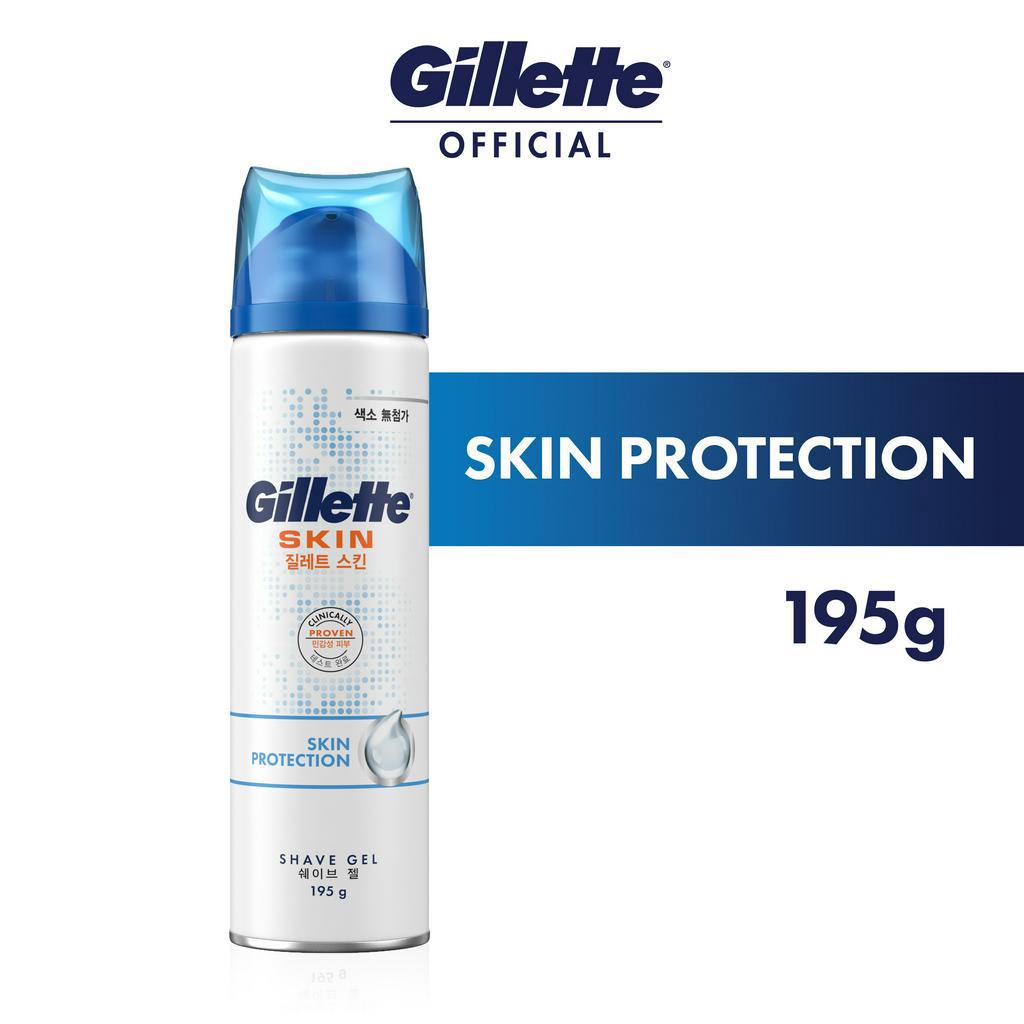 Gillette Shaving Cream Skin Protection Foam Gel 195g | Shopee Singapore