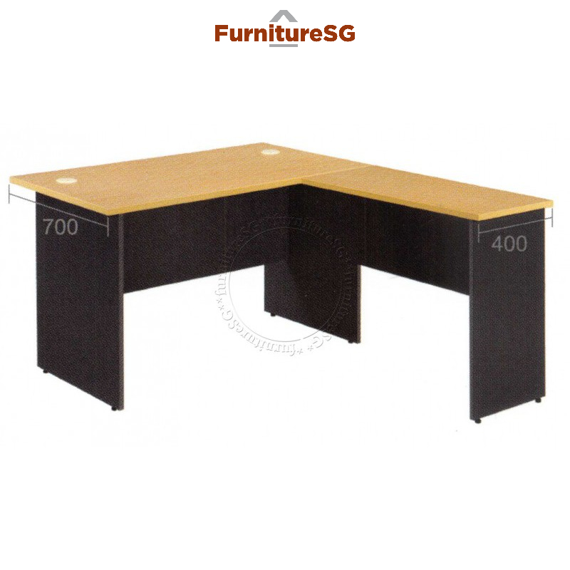 (FurnitureSG) L-Shaped Writing Study Table (Available in 5 Colours ...