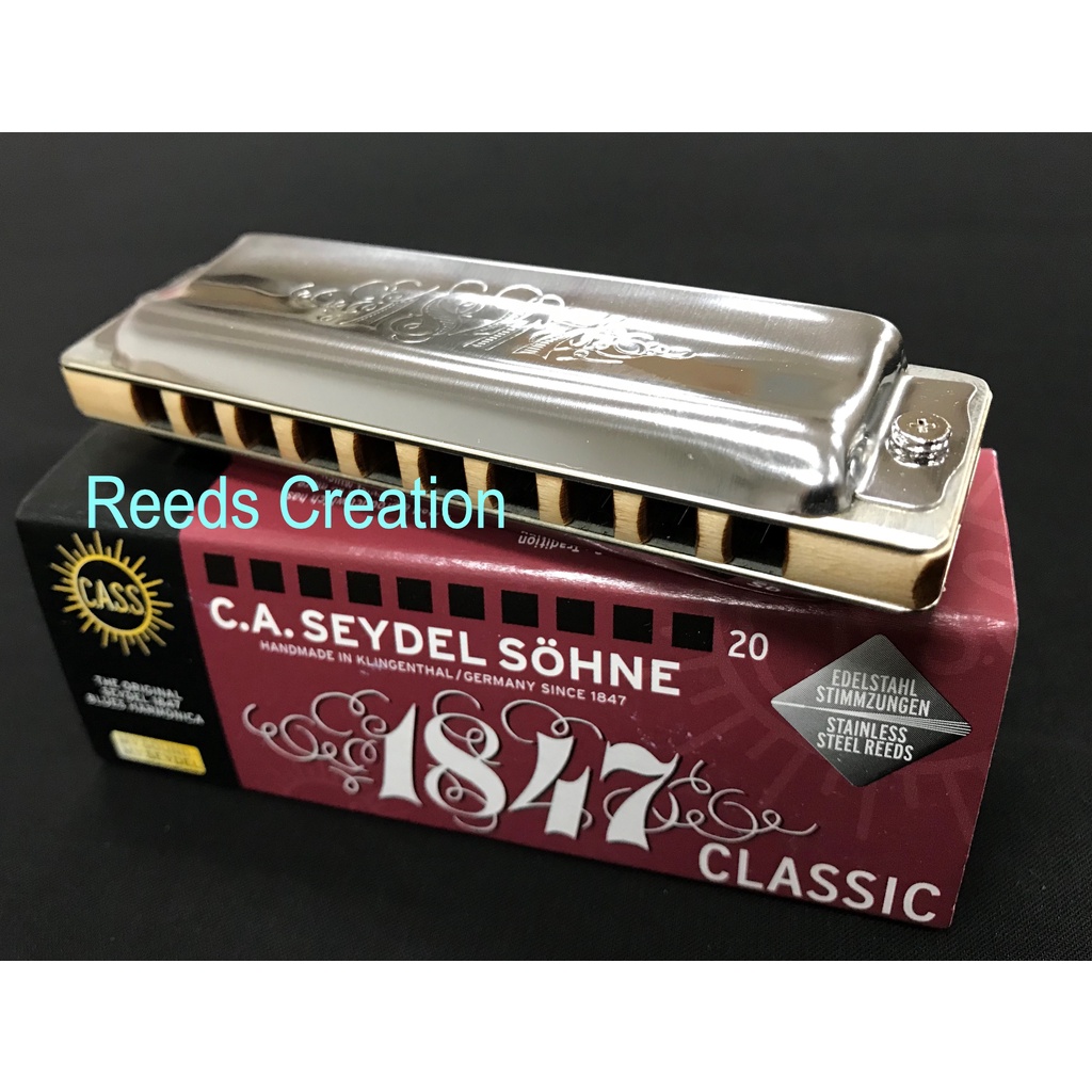 Harmonica Seydel 1847 Classic. Made in Germany | Shopee Singapore