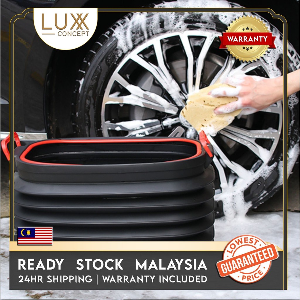 Collapsible Car Boot Storage Box Organizer Big [37L/60L] Portable Light ...