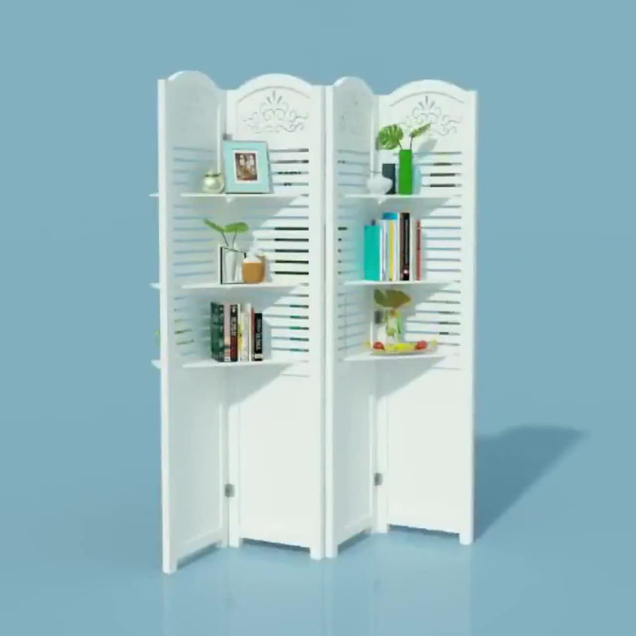 Waterproof divider partition folding screen room divider bathroom ...