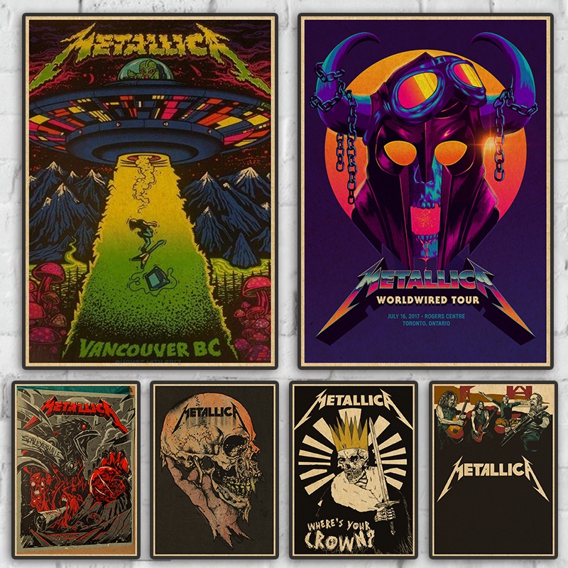 Metallica Retro Art