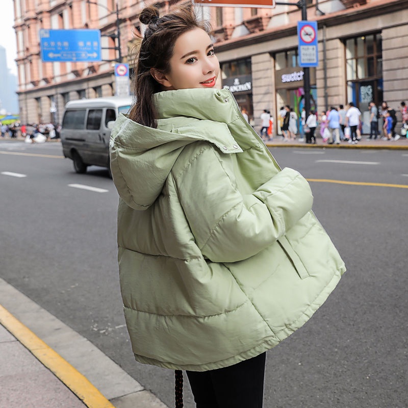 New Short Winter Jacket Women Warm Hooded Down Cotton Female Casual ...