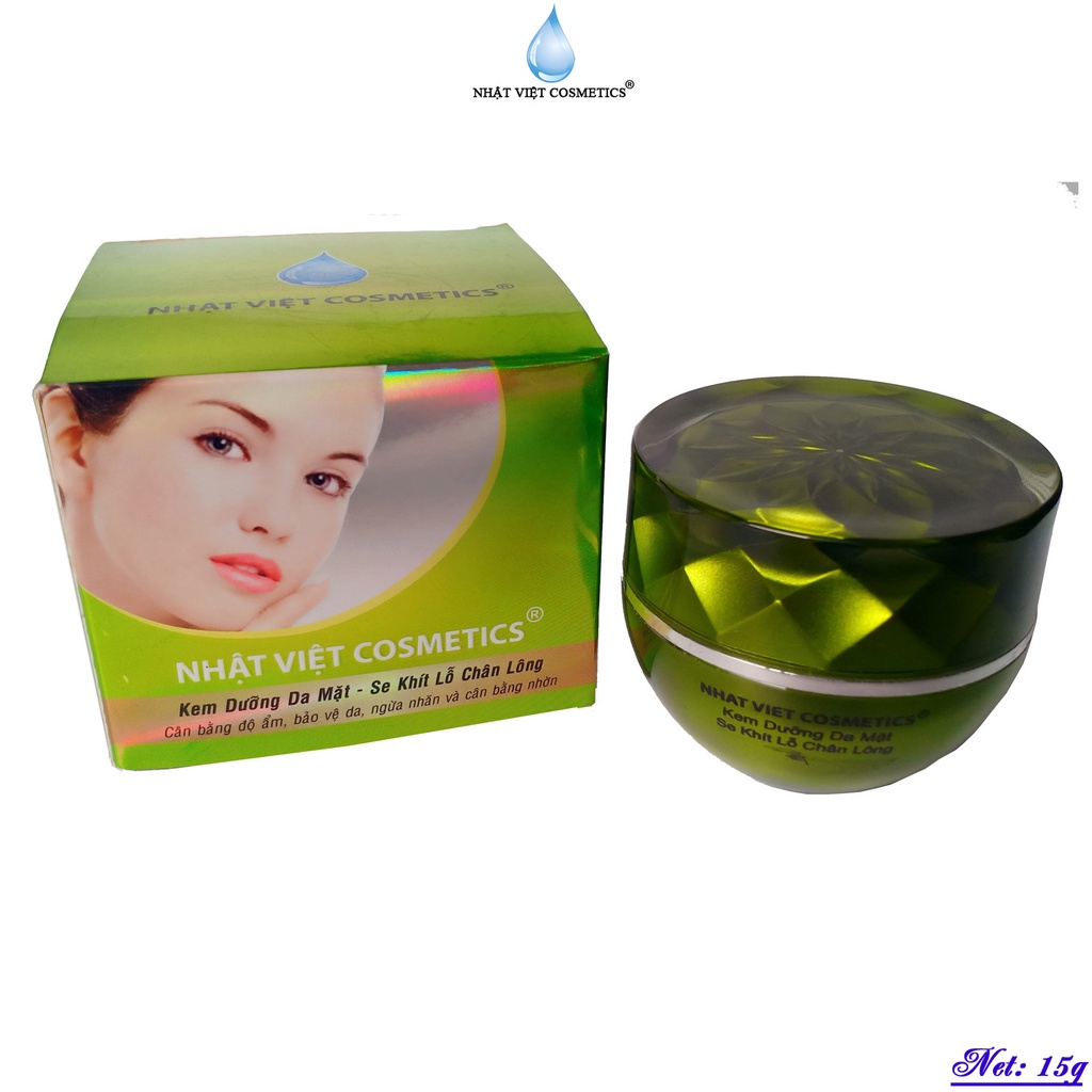 Nhat VIET COSMETICS - Facial cream, Pore tightening with Green Tea and ...