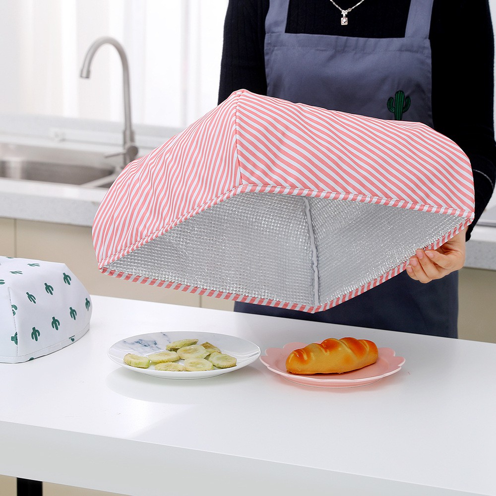 Foldable Thermal Insulation Aluminium Foil Food Cover Warmer Kitchen ...