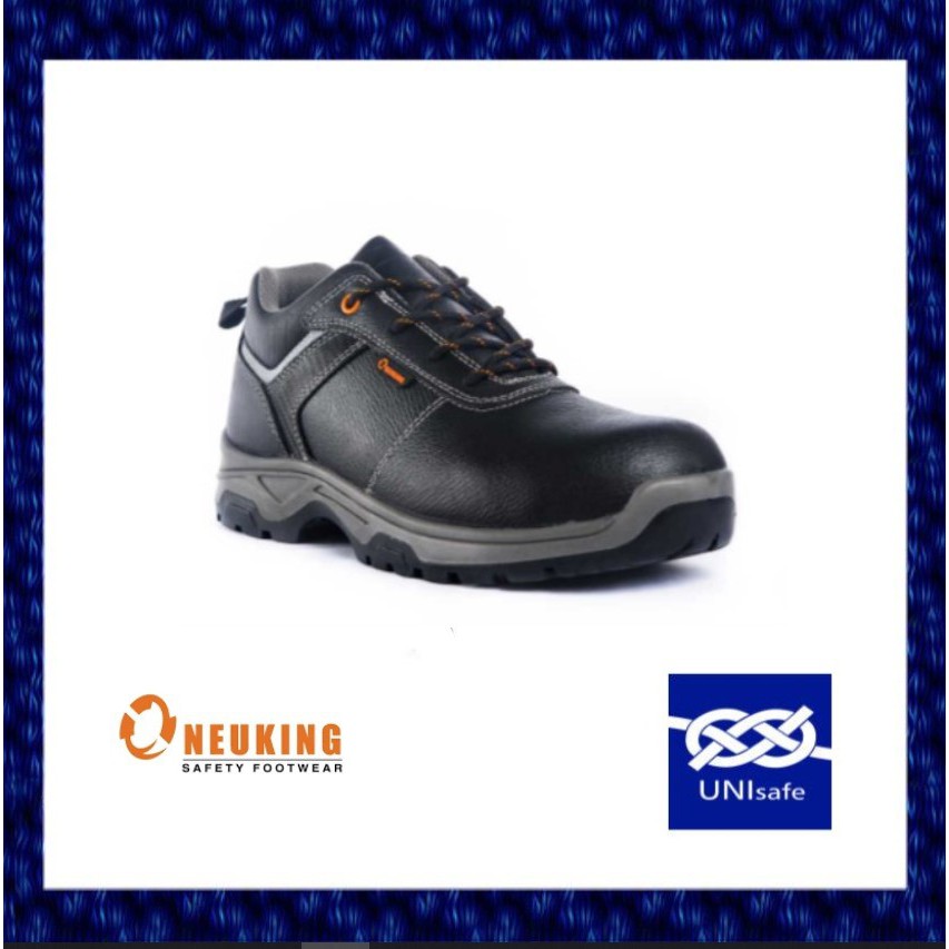 Neuking NK71 5" Black Tango Leather Laced Shoe with steel midsole | Shopee Singapore