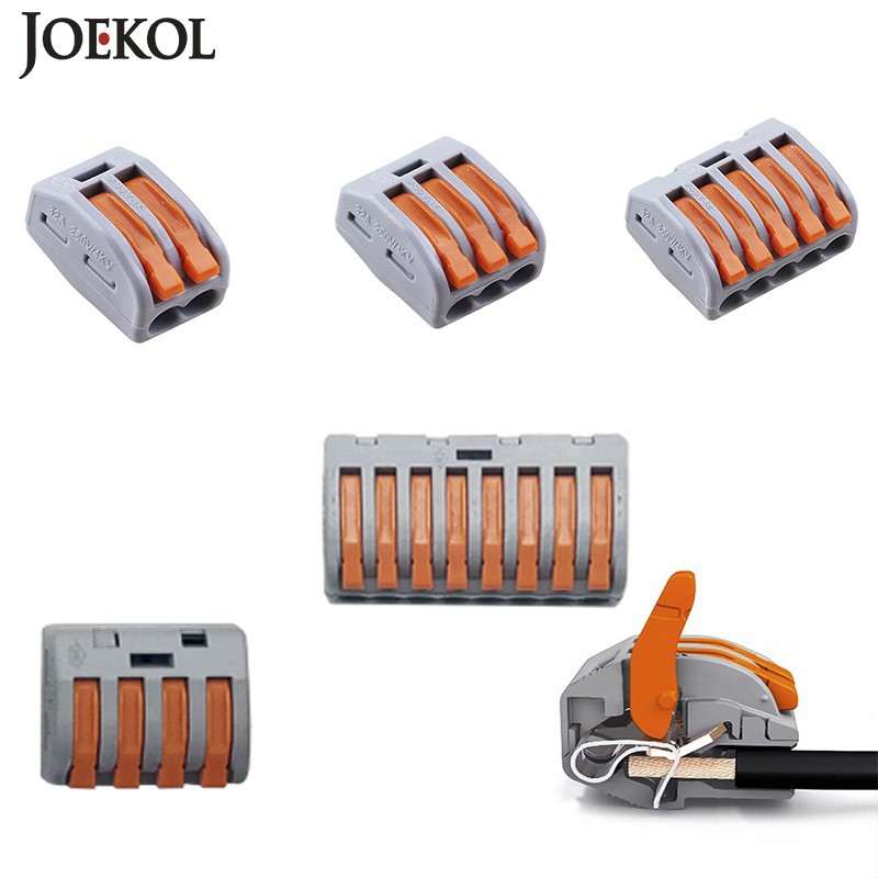 30PCS WAGO 222 series Mini Fast Wire Connectors Cable Connector Terminal Block | Shopee Singapore