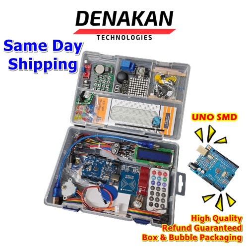 Intermediate Arduino UNO R3 Compatible Starter Kit (More Sensors) | Shopee Singapore