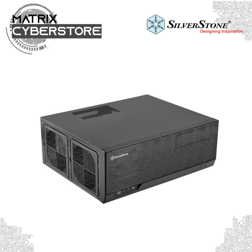 SilverStone Grandia Series GD09 ATX Case SST-GD09B (SSI-CEB, ATX, Micro ...