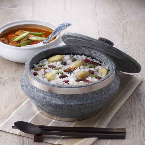 [STONELEE] Dolsot Stone Pot gobdol pot Handmade Cookware rice cooker ...