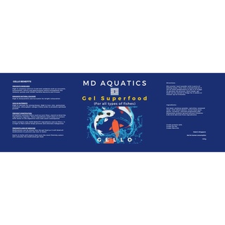 Gel Superfood, GeLLO MD Aquatics (Gel fish food) | Shopee Singapore
