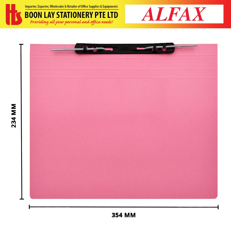 ALFAX 10S Paper Spring File F4 | Shopee Singapore