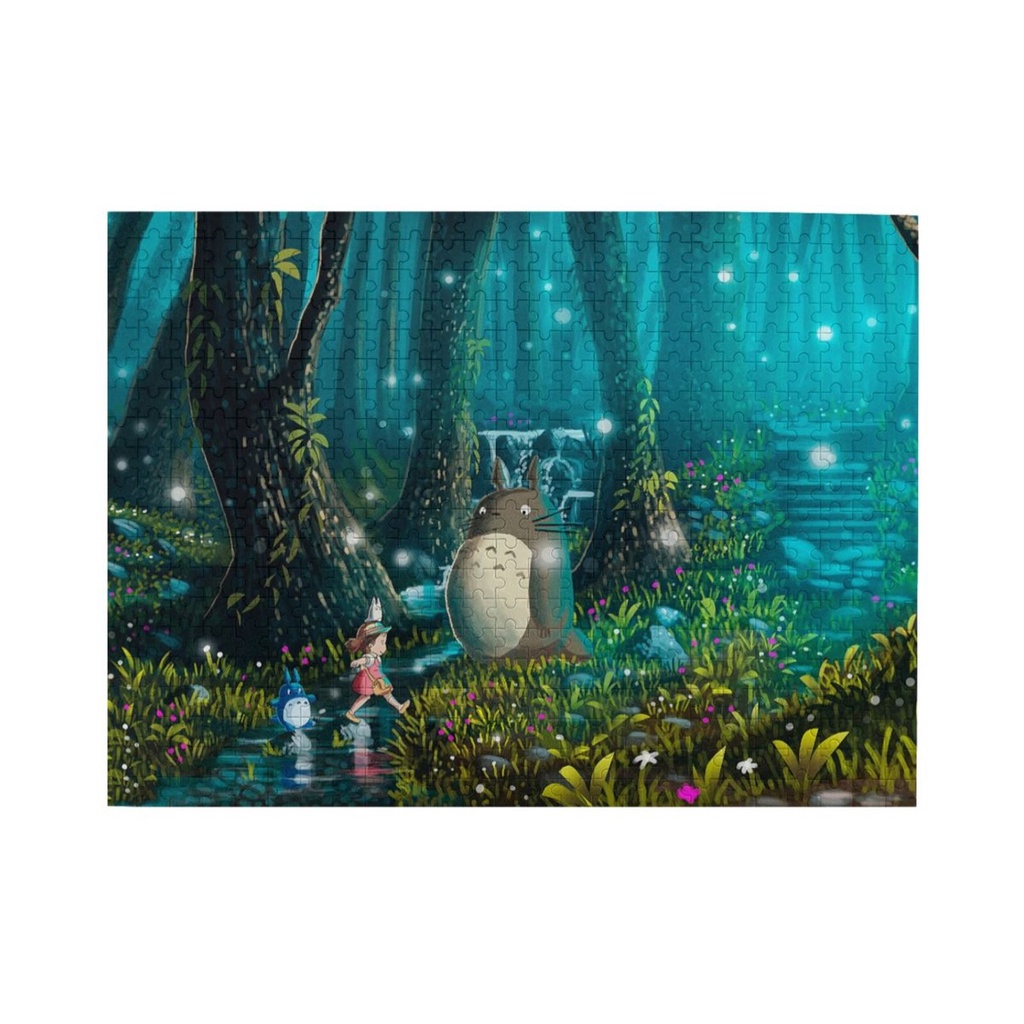 Hayao Miyazaki Works Japanese Animation MY NEIGHBOUR TOTORO Jigsaw Puzzle 1000 Pieces DIY Unique ...