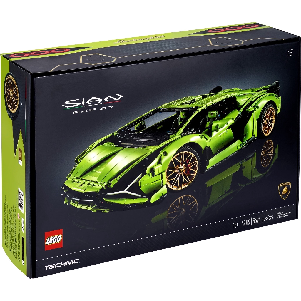[xRebirthed] LEGO Technic 42115 Lamborghini Sián FKP 37 | Shopee Singapore