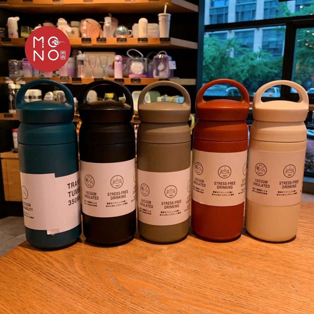 MONO☕ Quality Gift Stainless Steel Water Bottle Flask Vacuum Insulated ...