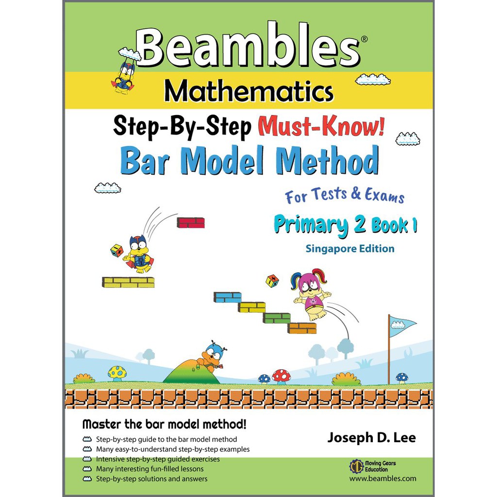 P2 Beambles Mathematics Maths Bar Model Method Primary 2 Math Book 1 (Primary 2 Maths Assessment ...