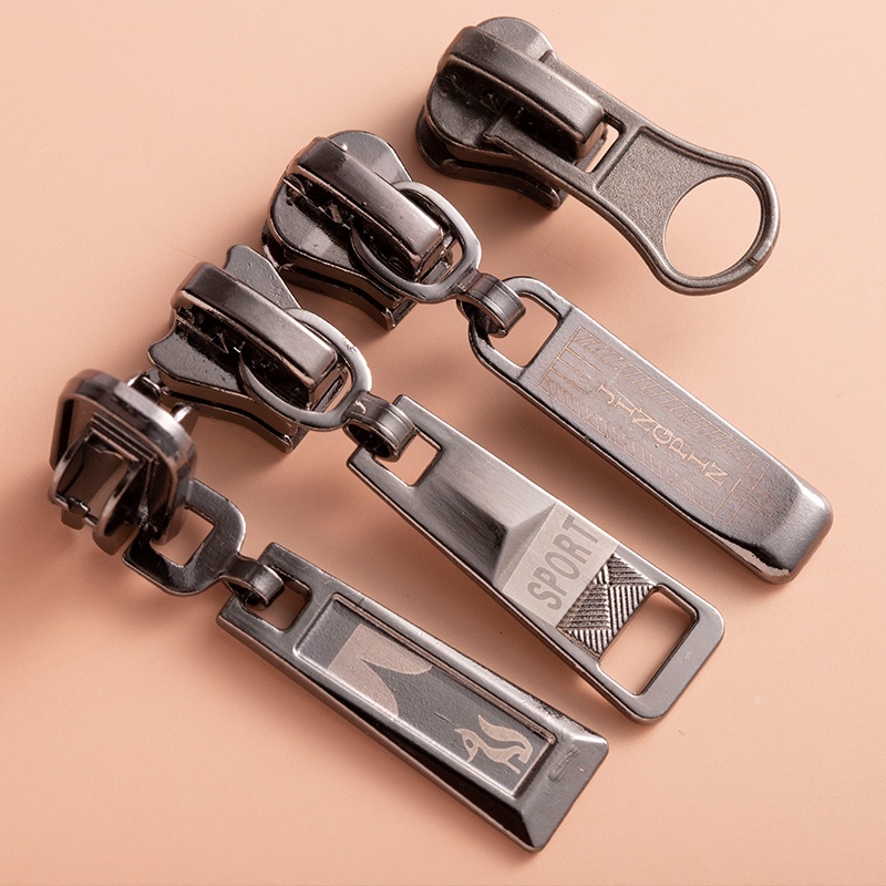 #3 #5 #8 #10 metal zipper head zipper puller for for Metal Plastic and ...