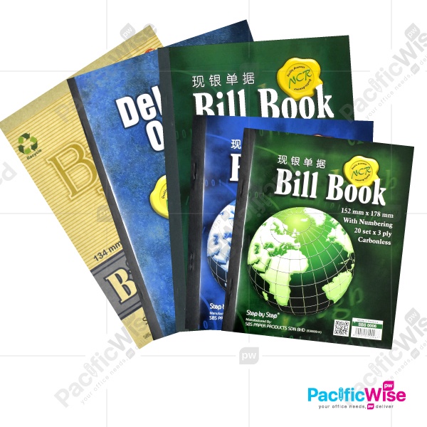 NCR Bill Book/Invoice/Delivery Order/Cash Issue & Receive Book/Buku ...