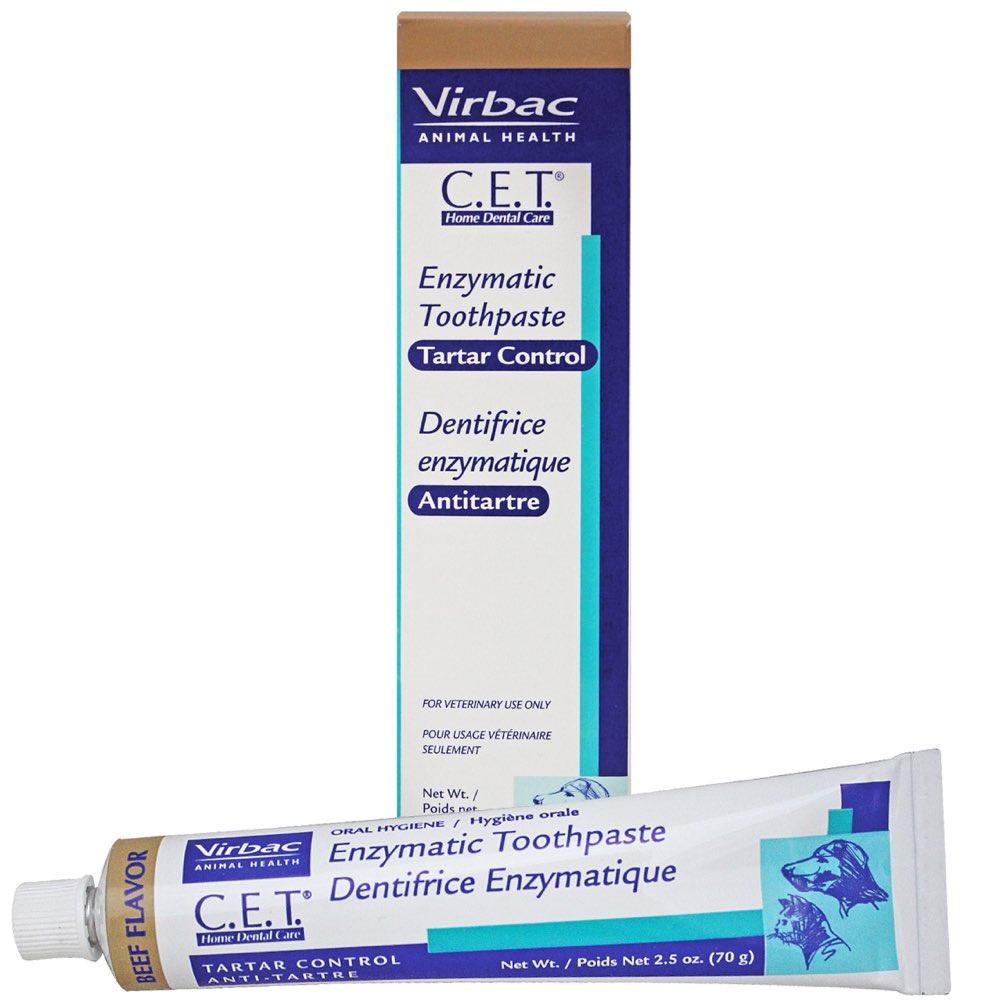 Virbac C.E.T. Enzymatic Toothpaste - 70g (4 Flavours) | Shopee Singapore