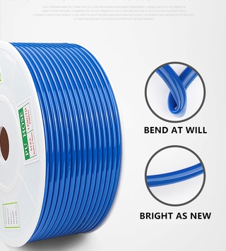 1 Meter Pneumatic Pipe Tube Air Hose diameter 12*8mm 10*6.5mm 8*5mm 6 ...