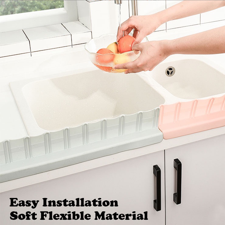 Splash Guard Barrier, Sink guard, Sink Board, Countertop Guard. Soft ...