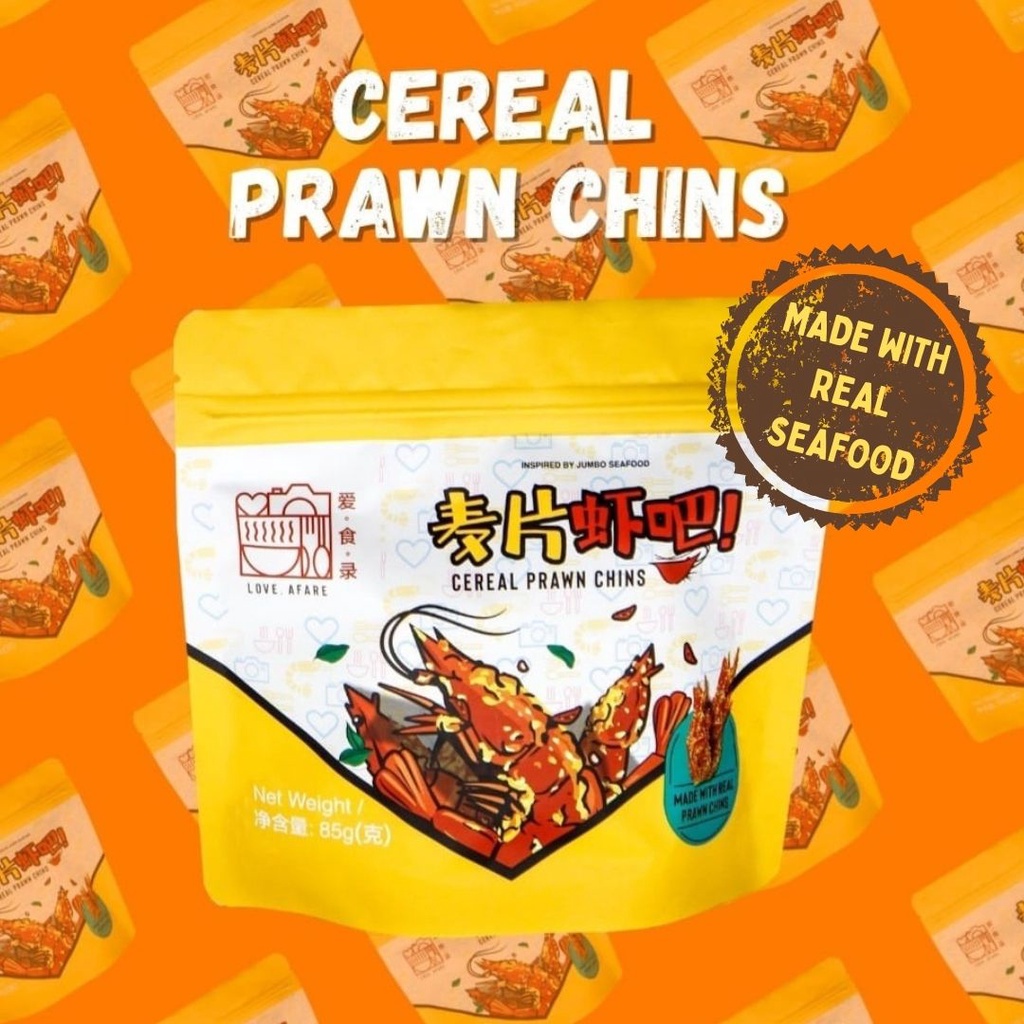 Love, Afare Cereal Prawn Chins snacks | Shopee Singapore