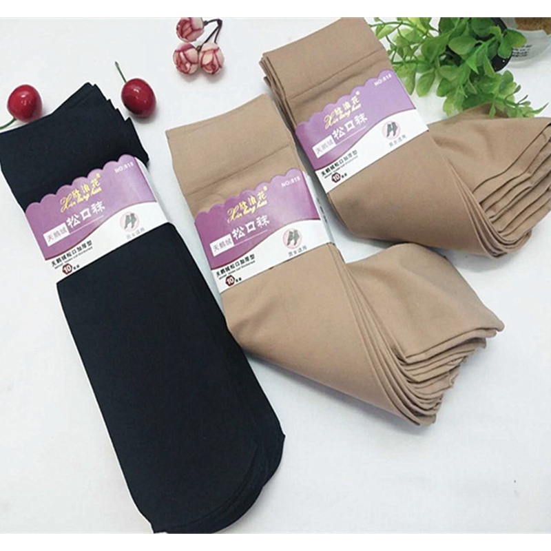 Women's Velvet Short Sock Ladies Thick Silk Socks Wide Mouth Socks ...