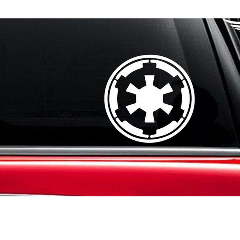 Unique Car Sticker Star Wars Galactic Empire Circle logo Vinyl Decal ...