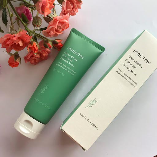 Innisfree Green Barley Gommage Peeling Mask 120ml | Shopee Singapore