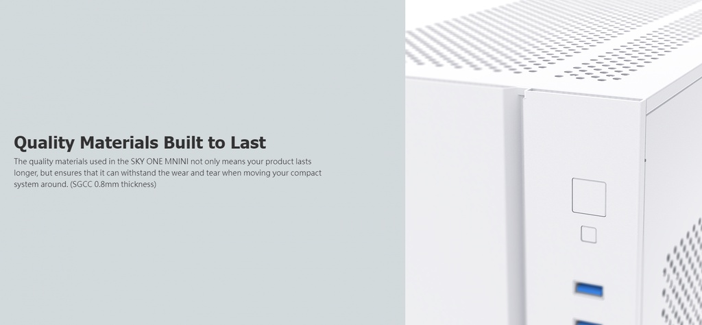 Montech Sky One Mini/3x High Airflow Fans Pre-Installed /Tempered Glass ...