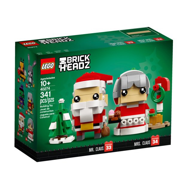 Lego 40274 Mr & Mrs Claus | Shopee Singapore