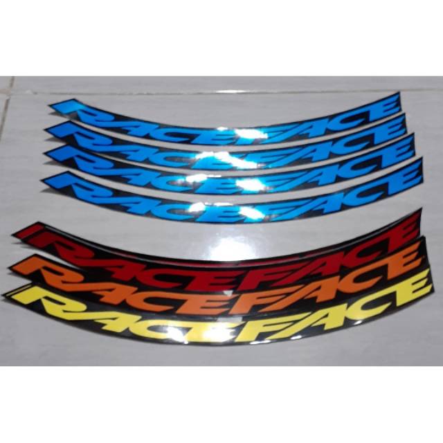 Mtb raceface Bicycle rims Decal | Shopee Singapore